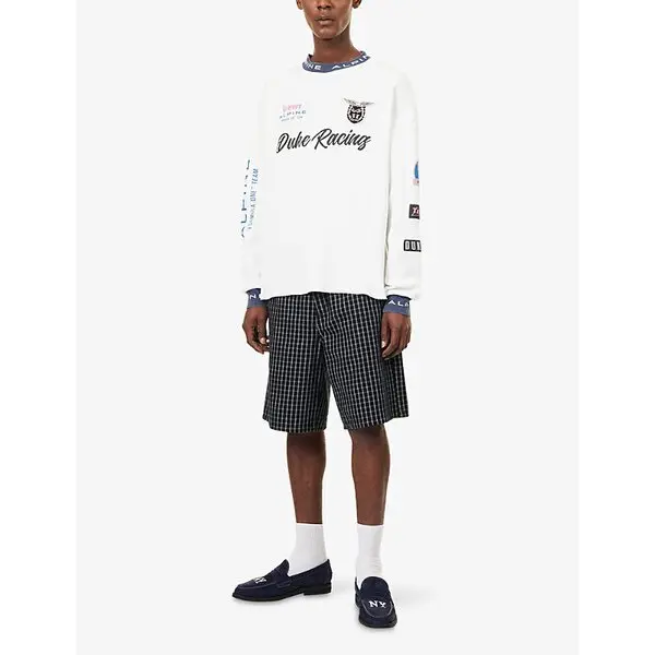DUKE + DEXTER Alpine Formula One Cotton T-shirt