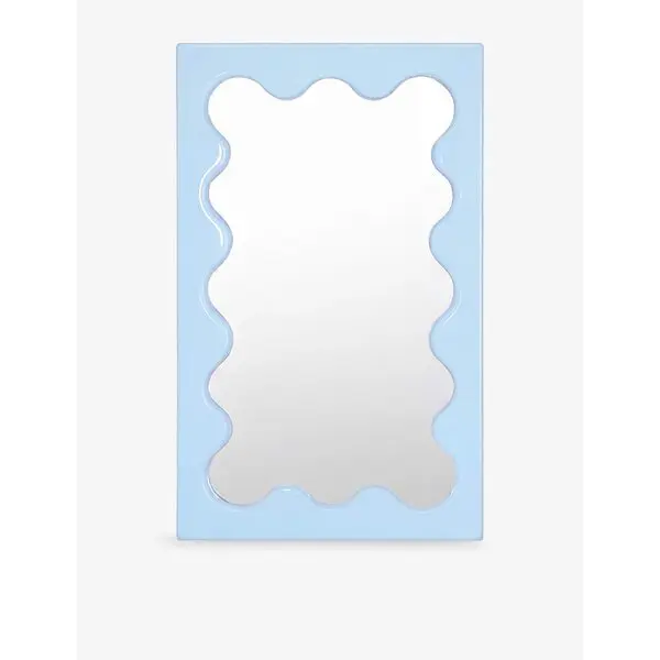 GUSTAF WESTMAN Curvy Mirror - Light Blue