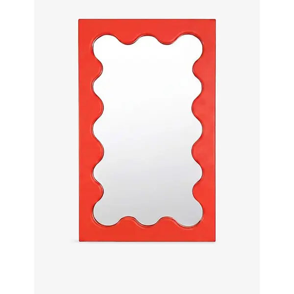 GUSTAF WESTMAN Curvy Mirror - Red