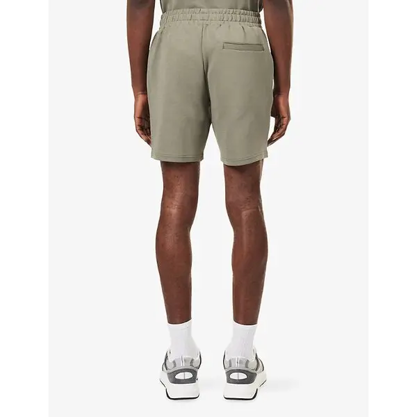ARNE Contrast Piping Stretch Cotton-blend Shorts