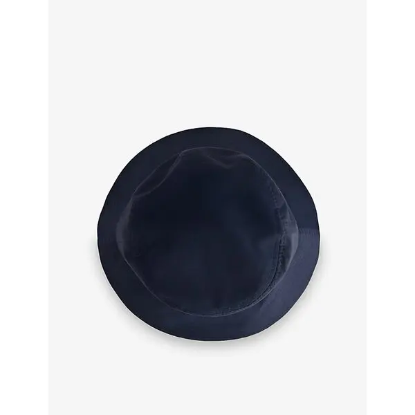 MALBON Woven Bucket Hat With Embroidery