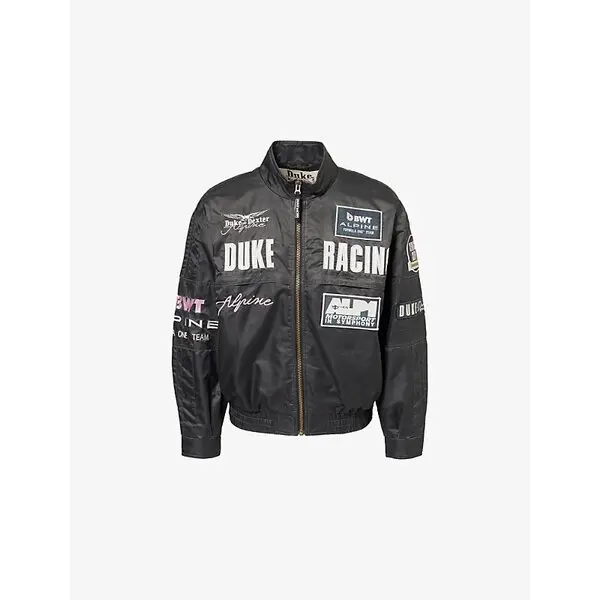 DUKE + DEXTER Alpine Formula One Woven Jacket - Black
