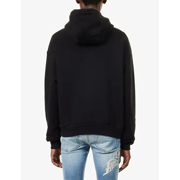 Amiri Relaxed-fit Logo-print Cotton Hoodie