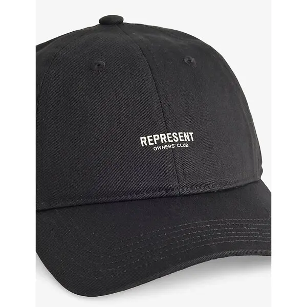 REPRESENT Micro Logo-print Cotton Cap