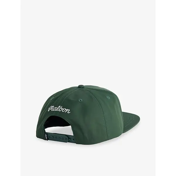 MALBON Brand-embroidered Woven Cap