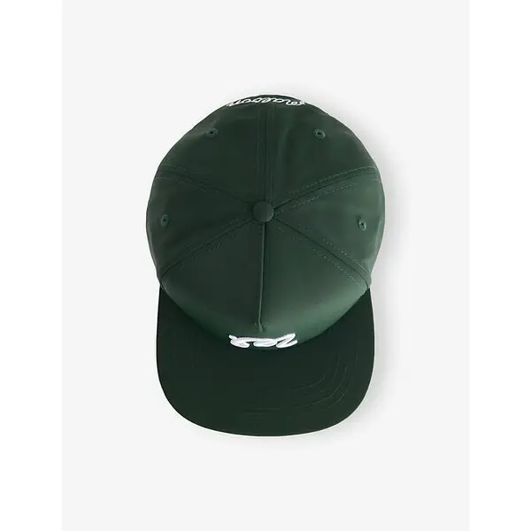MALBON Brand-embroidered Woven Cap