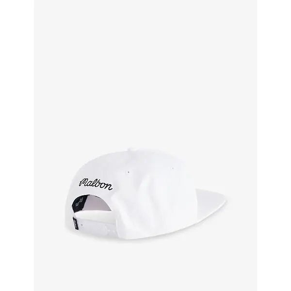 MALBON Brand-embroidered Woven Cap