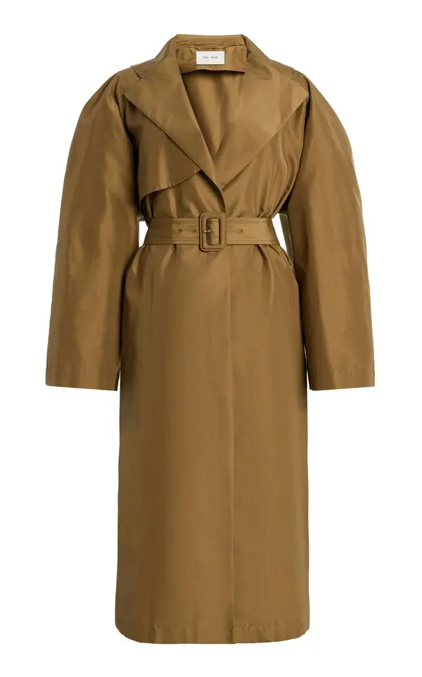 THE ROW Amapola Silk Coat - Brown