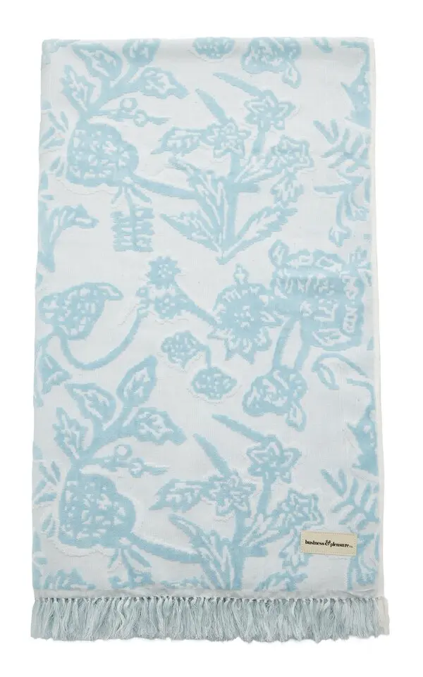 BUSINESS & PLEASURE Jacquard Beach Towel