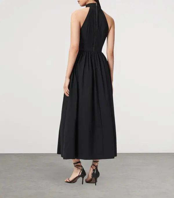 ALLSAINTS Halterneck Arora Maxi Dress