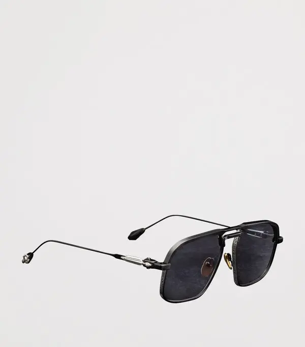 JACQUES MARIE MAGE Labarge Aviator Sunglasses