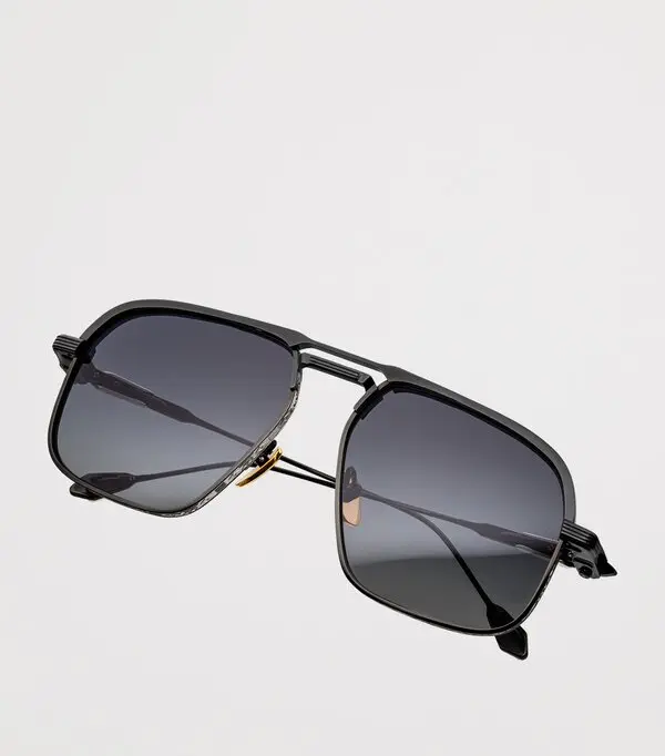 JACQUES MARIE MAGE Labarge Aviator Sunglasses