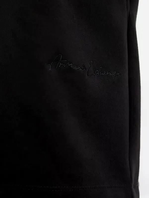 Armani Exchange Logo-embroidered Drawstring Shorts