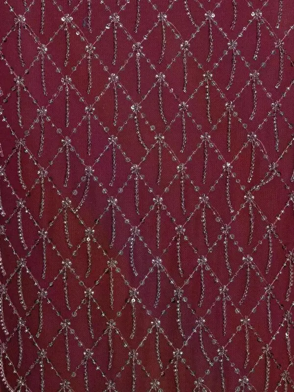 ROTATE BY BIRGER CHRISTENSEN Sequins Halterneck Dress
