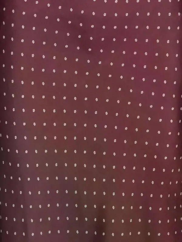 ROTATE BY BIRGER CHRISTENSEN Dot Satin Maxi Dress