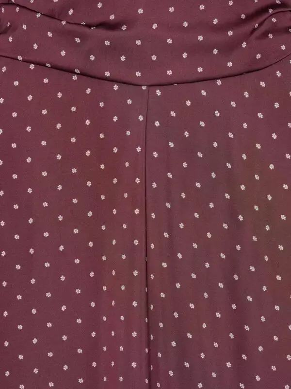 ROTATE BY BIRGER CHRISTENSEN Dot Halterneck Scarf Dress