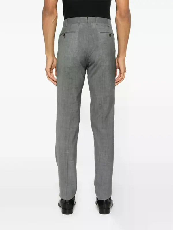 PT TORINO Virgin Wool Trousers - Grey