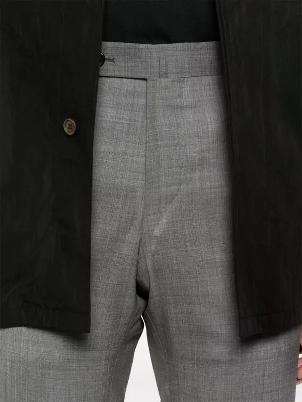 PT TORINO Virgin Wool Trousers - Grey