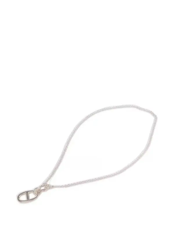 Hermès Amulette Chaine D'ancre Necklace - Silver