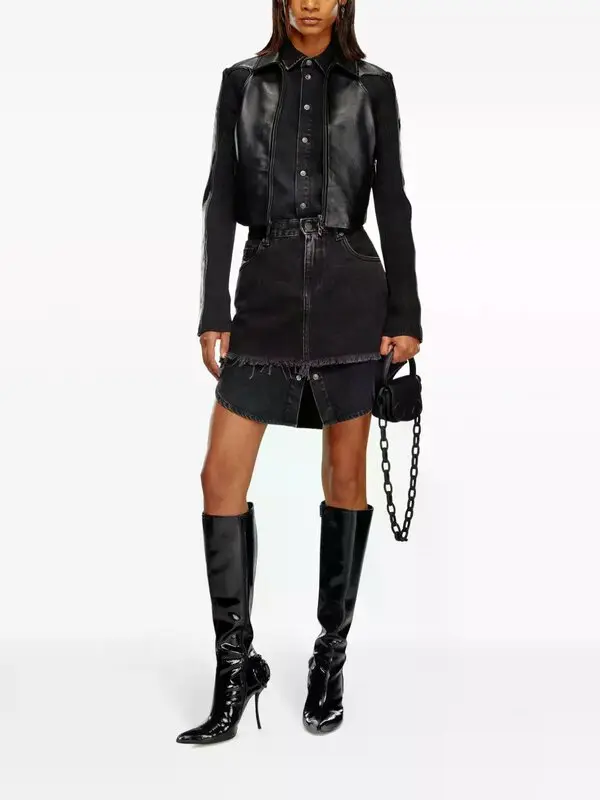 DIESEL® De-desy-d Denim Mini Dress