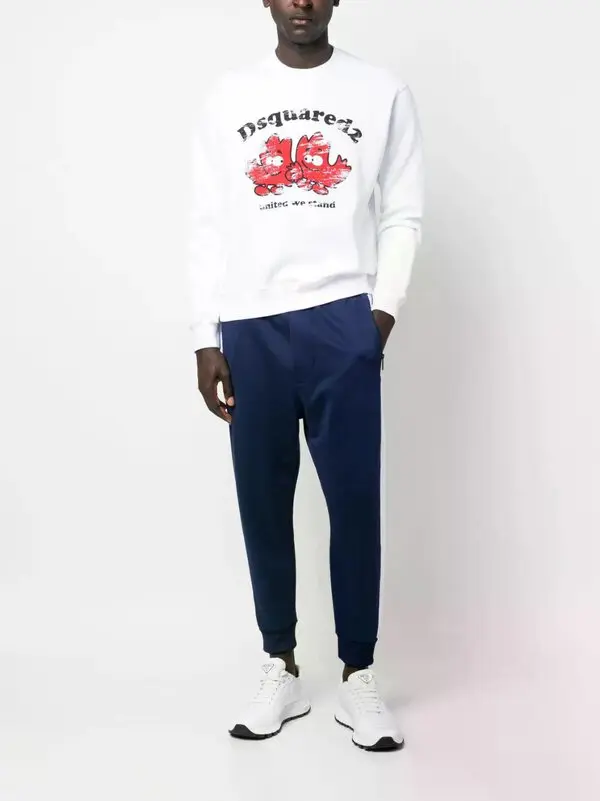 Dsquared2 Tapered-leg Track Pant
