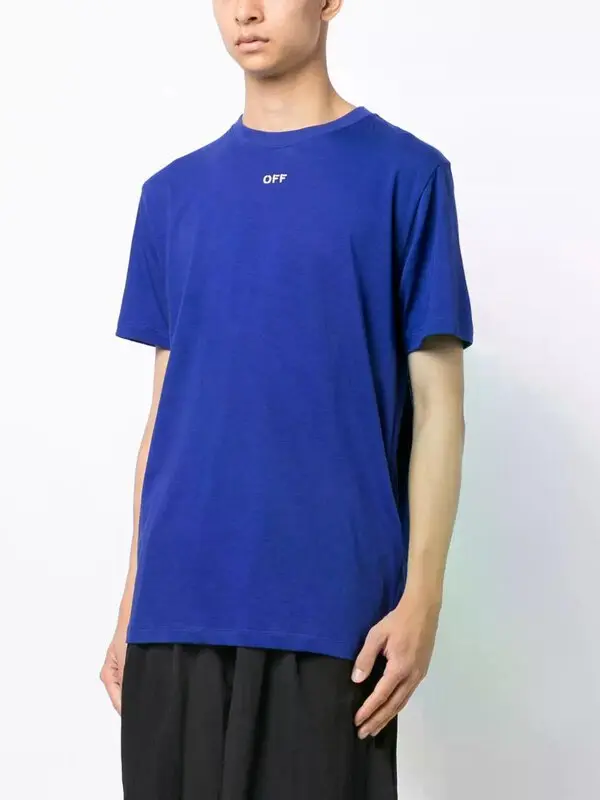 Off-White Arrows Stitch Cotton T-shirt