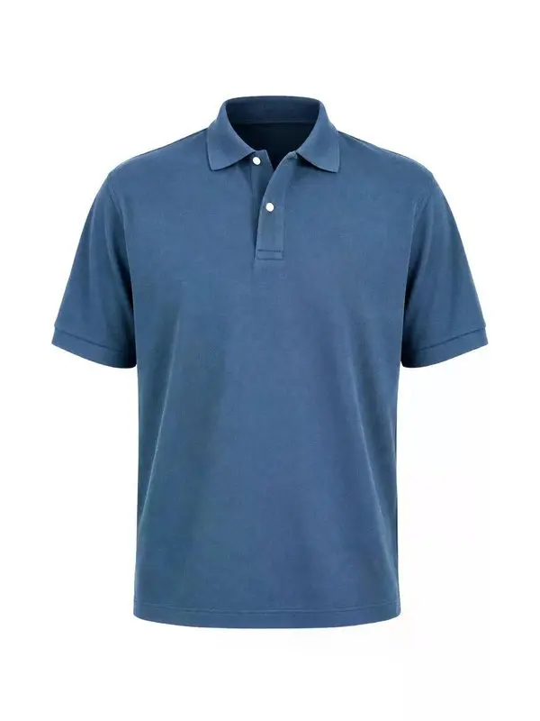HANDVAERK Relaxed Polo Shirt - Blue