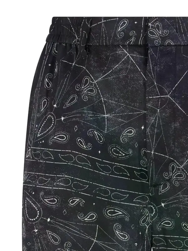 Armani Exchange Paisley-print Shorts