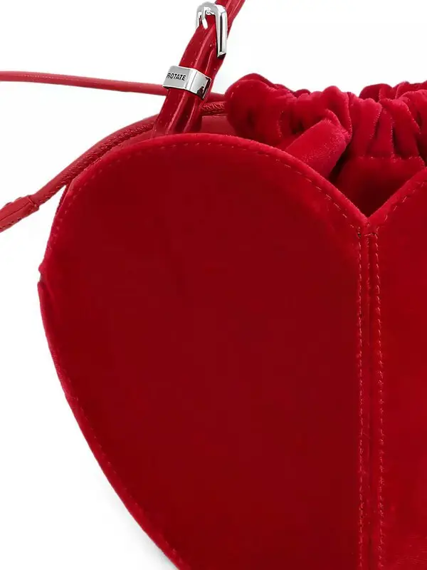 ROTATE BY BIRGER CHRISTENSEN The Velvet Heart Bag - Red