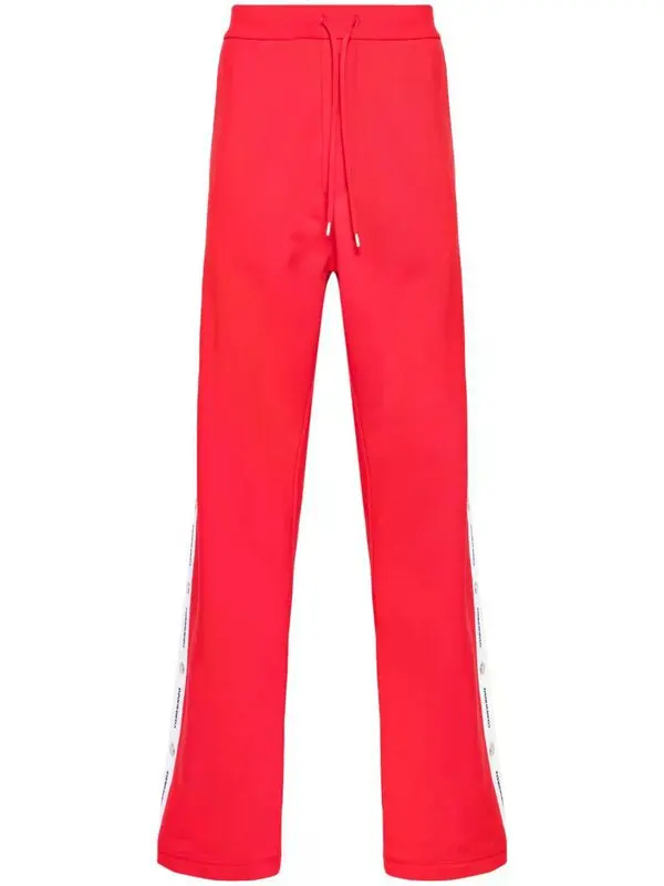Dsquared2 Burbs Cotton Track Pants - Red