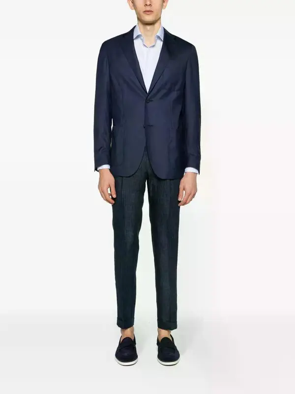 Corneliani Single-breasted Twill Blazer