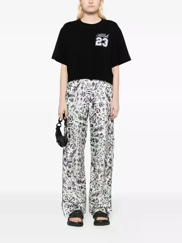 Off-White 23-print Cotton T-shirt