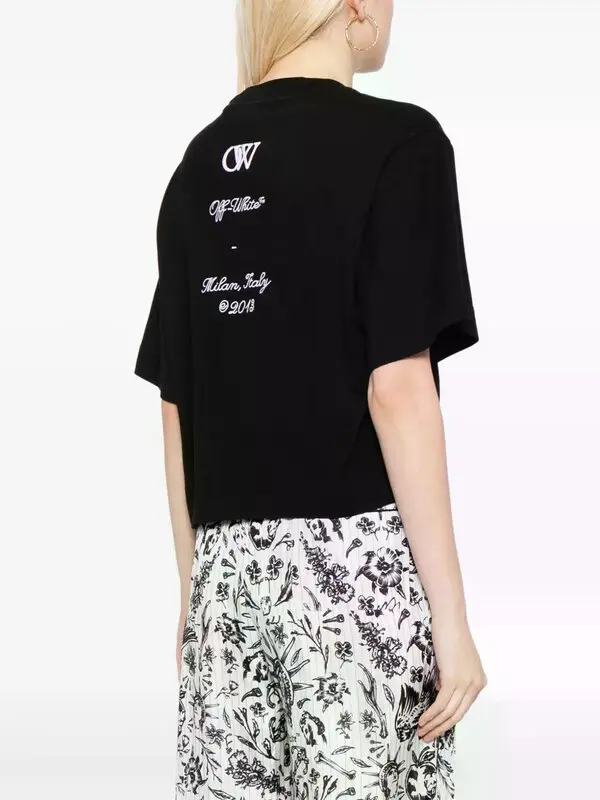 Off-White 23-print Cotton T-shirt