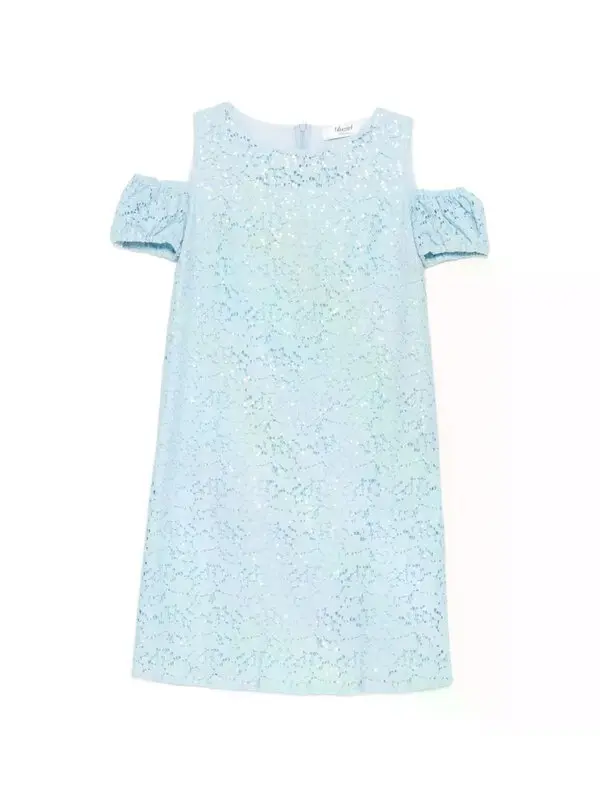 Blumarine Sequin-embellished Dress - Blue