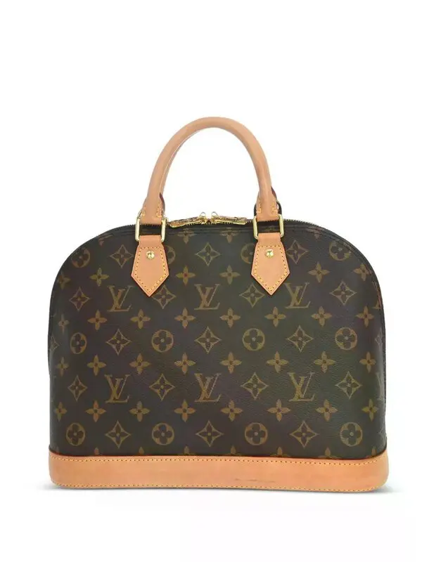 LOUIS VUITTON 2010-2020s Pm Alma Monogram-pattern Tote Bag