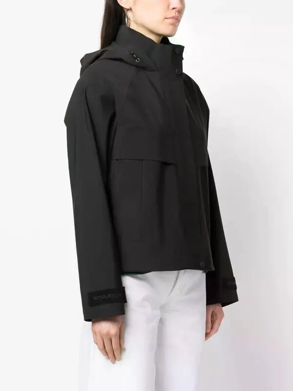 Woolrich Logo-patch Hooded Jacket