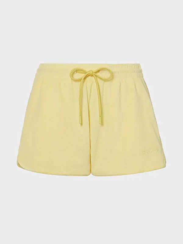 Hunza G Terry Towelling Shorts - Butter