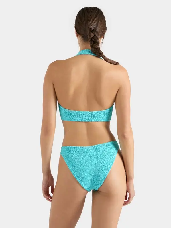 Hunza G Sandy Original Crinkle™ Bikini - Aqua