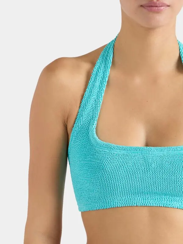 Hunza G Sandy Original Crinkle™ Bikini - Aqua