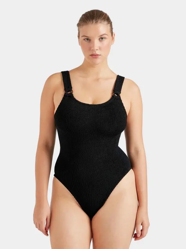 Hunza G Domino One Piece - Black