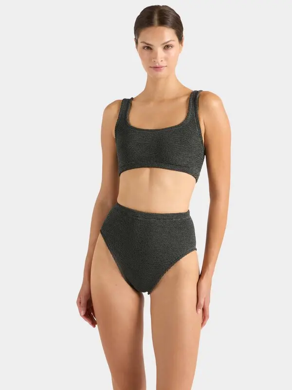 Hunza G Patricia Bikini - Metallic Graphite