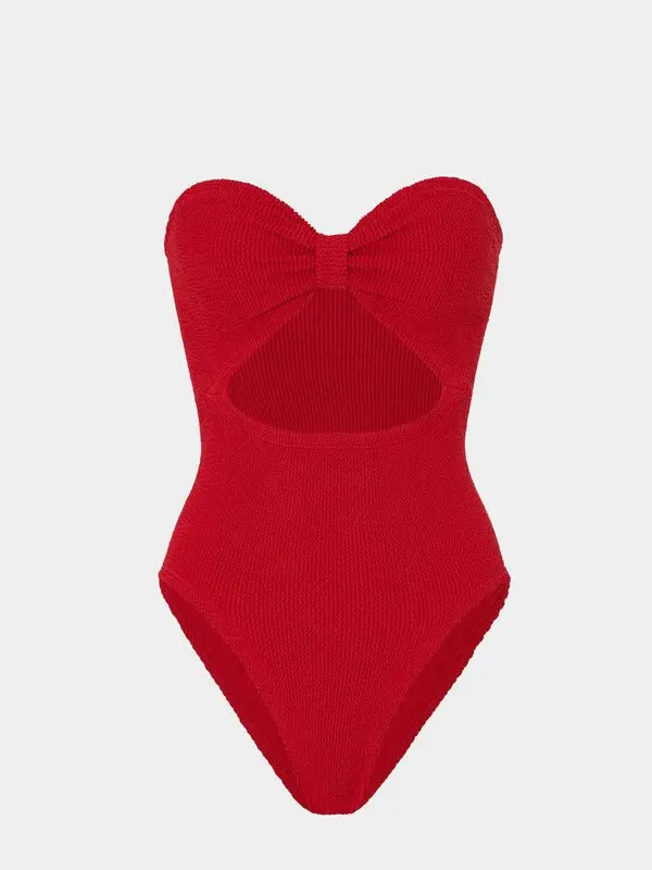 Hunza G Alana Swim - Red