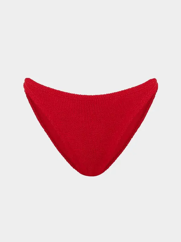 Hunza G Classic Bikini Bottom - Red