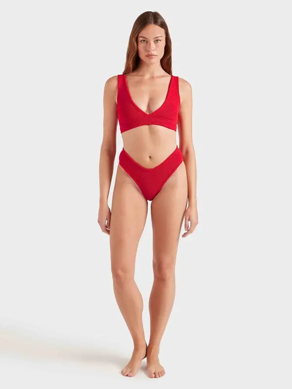 Hunza G Angel Bikini Set - Red