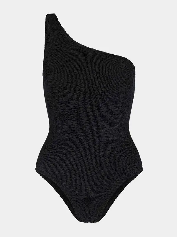 Hunza G Coverage Nancy Swim - Black
