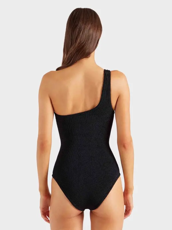 Hunza G Coverage Nancy Swim - Black