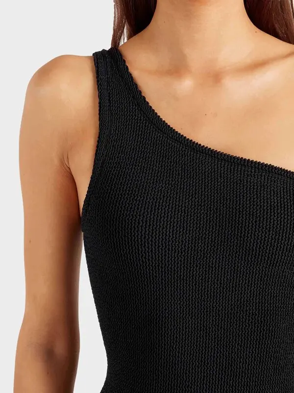 Hunza G Coverage Nancy Swim - Black
