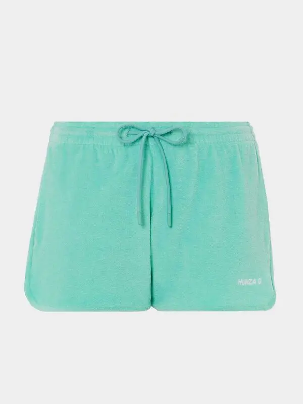 Hunza G Terry Towelling Short | | Resortwear - Mint