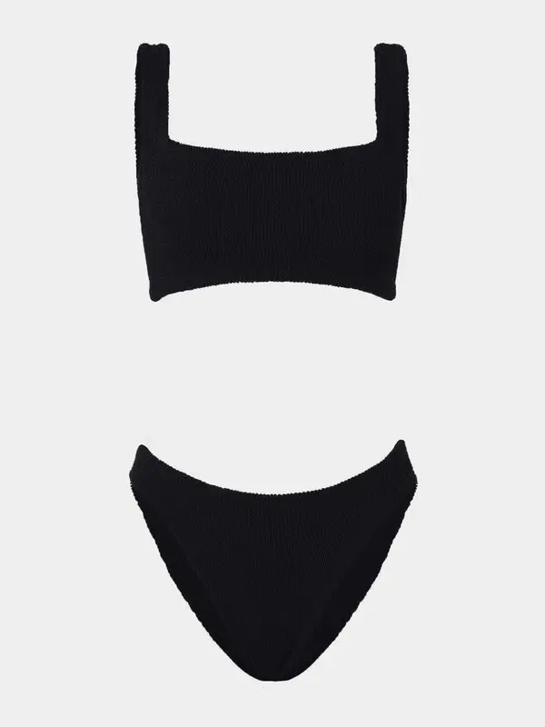 Hunza G Coverage Xandra Bikini - Black