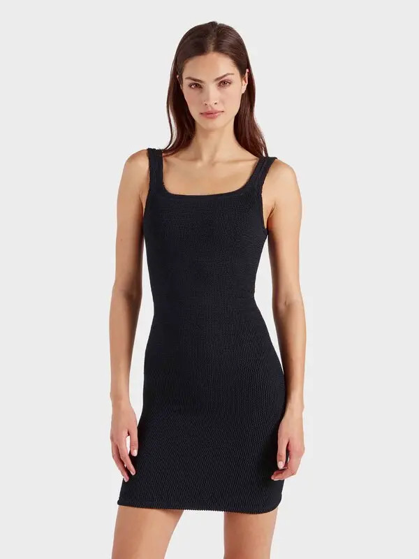 Hunza G Tank Dress - Black